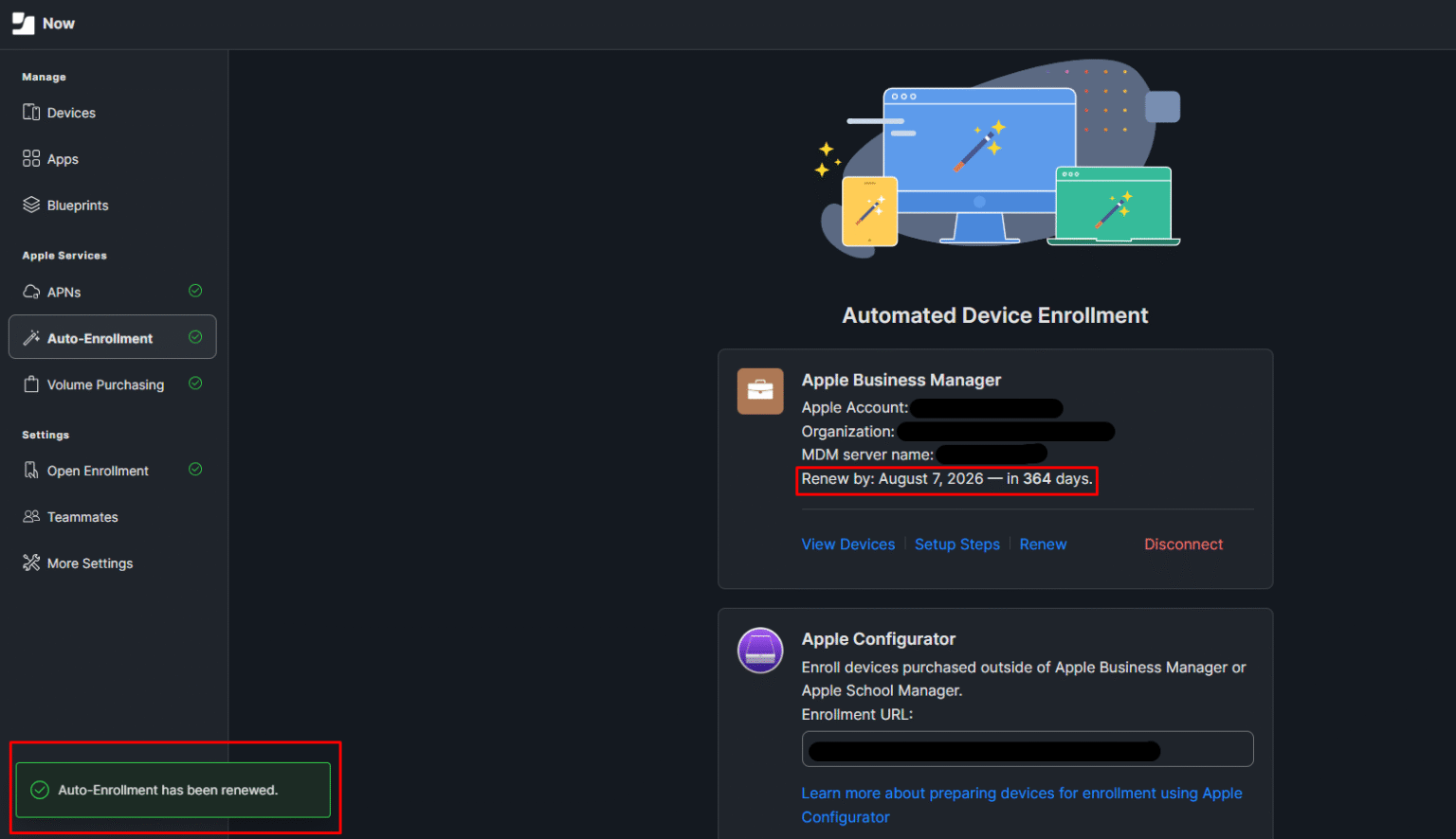 MDM_72_How to Renew Volume Purchasing and Automated Device Enrollment Tokens in Jamf Now ...