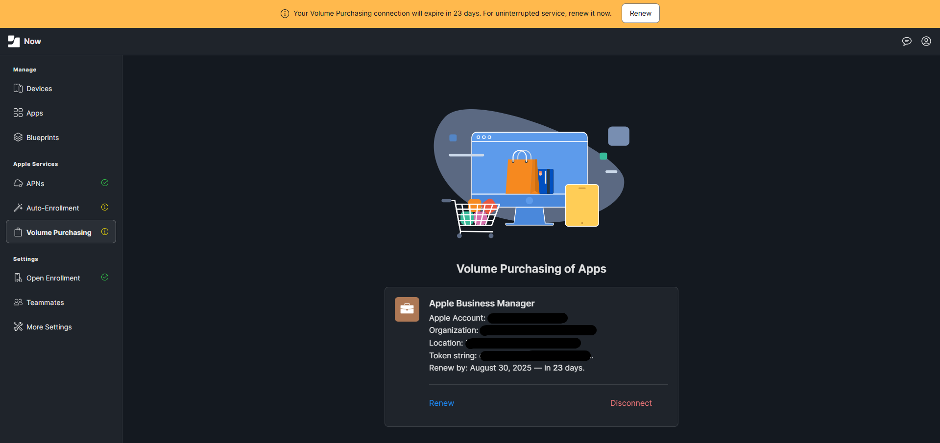 MDM_72_How to Renew Volume Purchasing and Automated Device Enrollment Tokens in Jamf Now ...