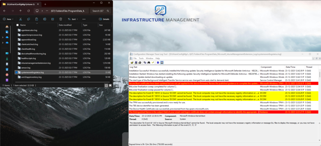 MDM_80_Collecting Windows System Event Logs Using Intune Remediation ...