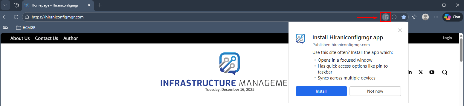 MDM_78_Deploy Progressive Web Apps (PWAs) to Windows Devices Using ...
