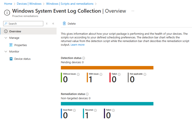 MDM_80_Collecting Windows System Event Logs Using Intune Remediation ...