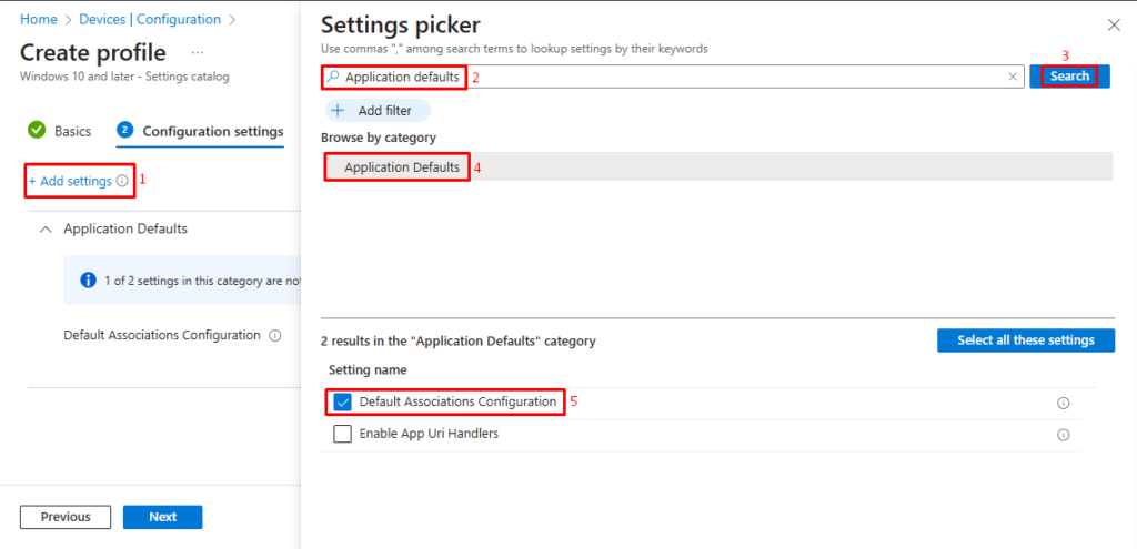 MDM_84_Configure Default Application Associations in Windows Using ...