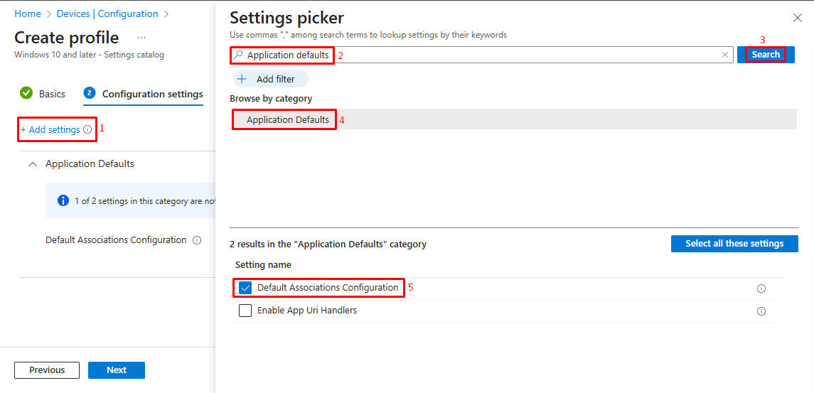 MDM_84_Configure Default Application Associations in Windows Using ...